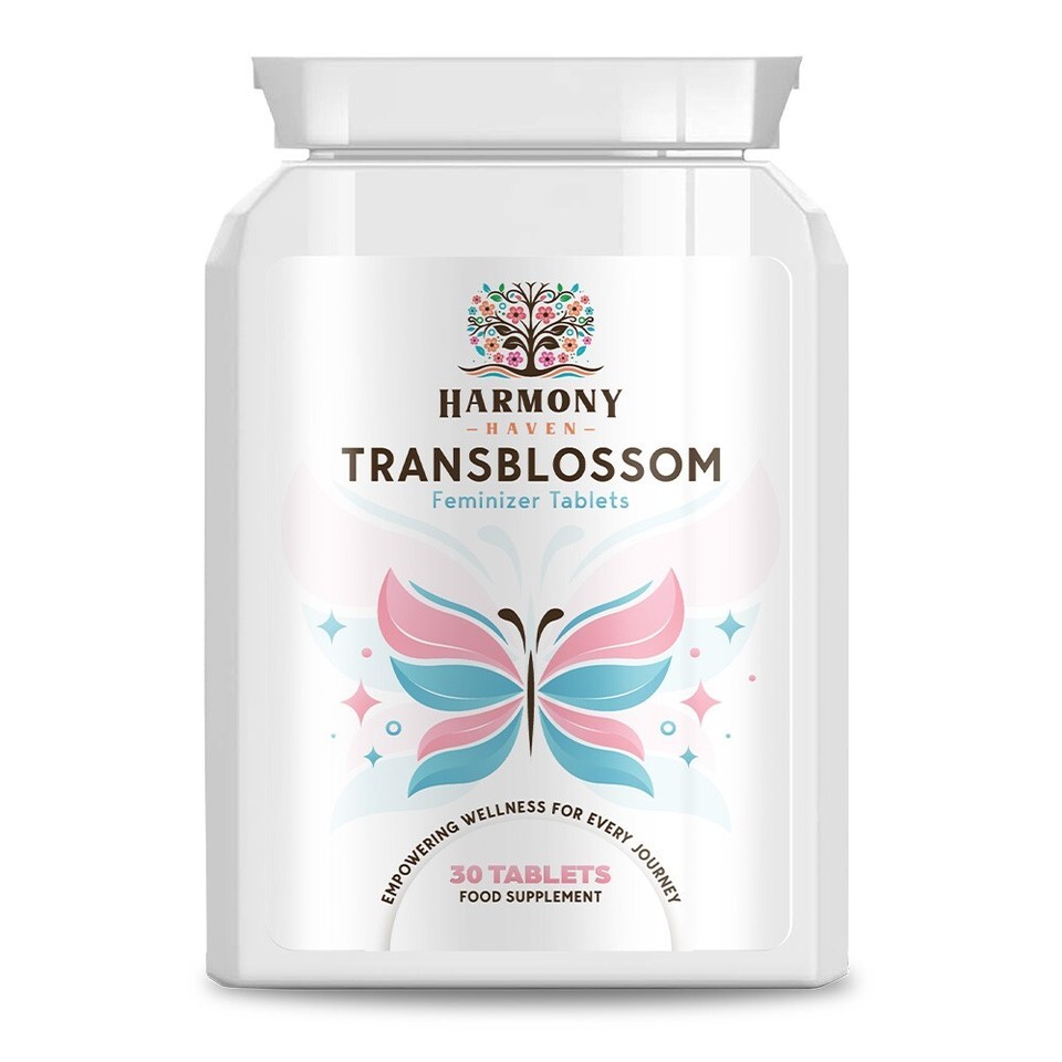 TransBlossom Tablets - MTF 30 Feminine Pills - Suitable for vegans ...