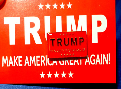 RED GOP PRESIDENTIAL "TRUMP" REPUBLICAN PARTY SOUVENIR PIN BADGE USA | eBay