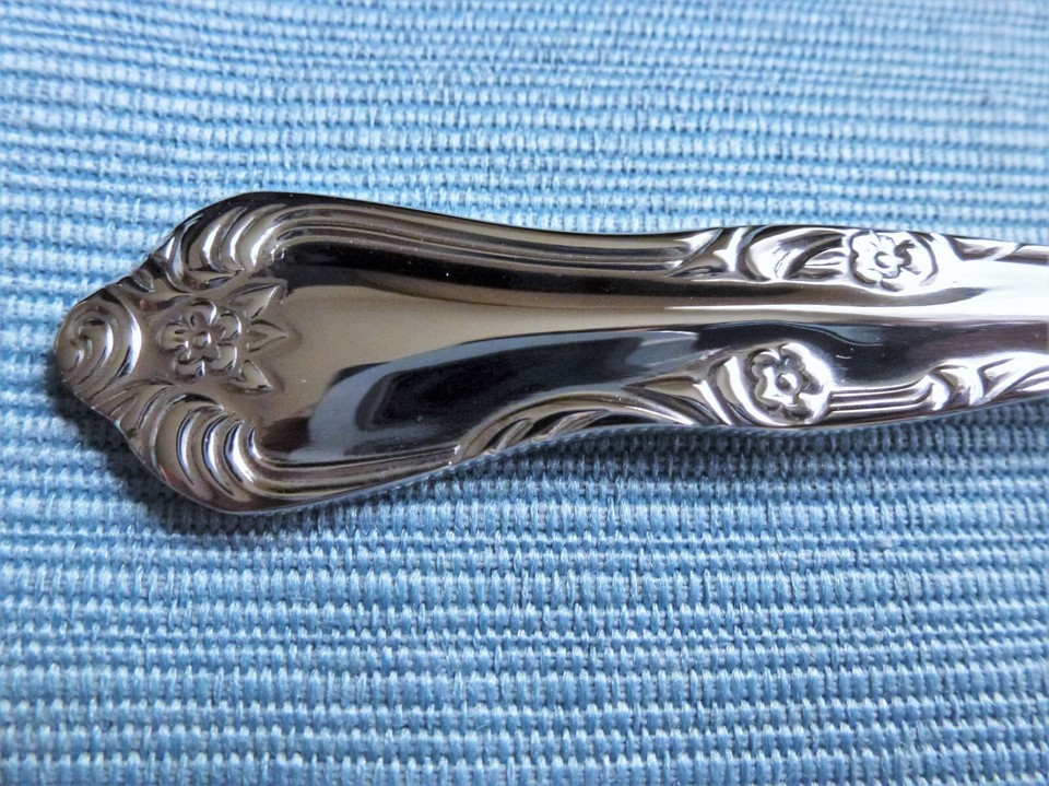 New Oneida AZALEA Set of 4 Salad Forks Stainless Flatware (6 5/8") | eBay