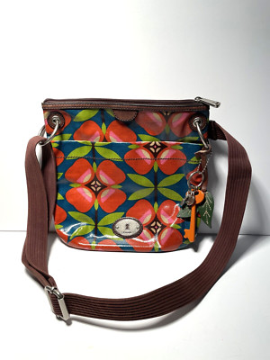 Fossil Key Floral Crossbody Purse | eBay