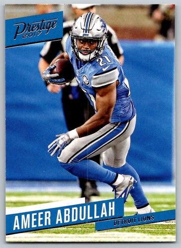 2017 PANINI PRESTIGE AMEER ABDULLAH DETROIT LIONS #74 | eBay