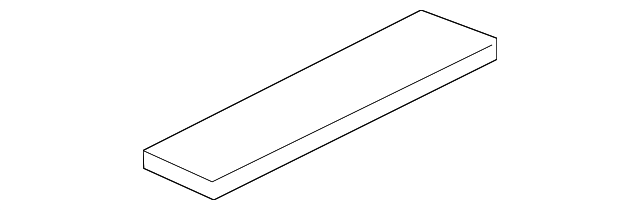 Genuine Toyota Roof Rack Cover (Right) 75631-0R010-C3 | eBay