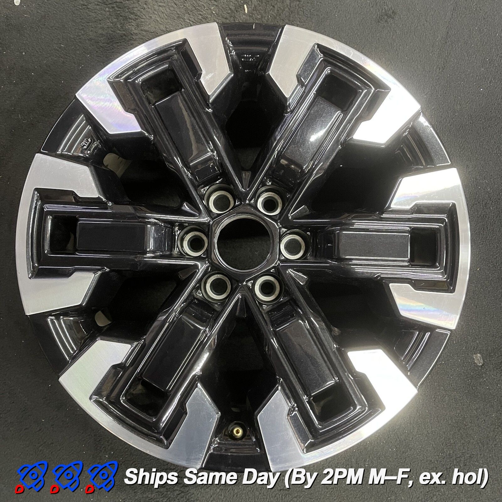 Nissan Machined Black Frontier OEM Wheel 17” 2022-2024 Factory alloy 62833