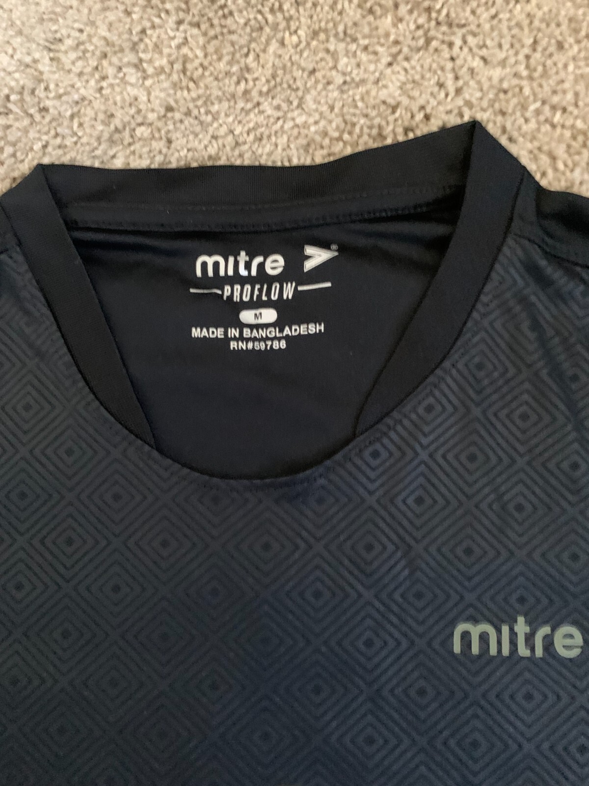 Mitre ProFlow USA National Soccer Team Black Camo Green Jersey Size ...
