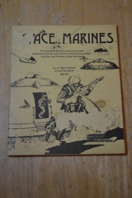 Space Marines by A. Mark Ratner 1977 2nd printing Fan Tac Games | eBay
