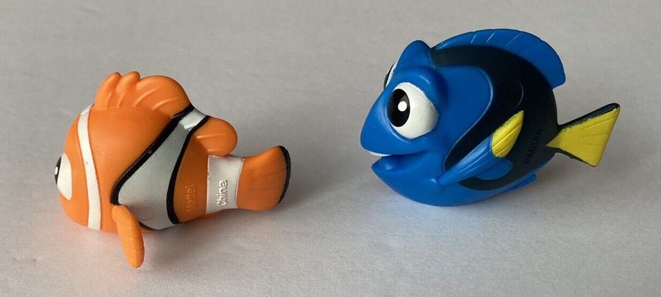 NEMO Mattel China Mini Fish Action Figures 2 | eBay