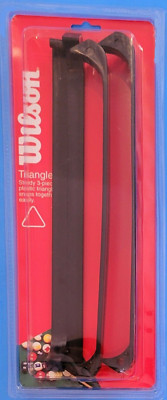 Wilson 3 Piece Plastic Pool Ball Rack - BRAND NEW - Easy Storage | eBay