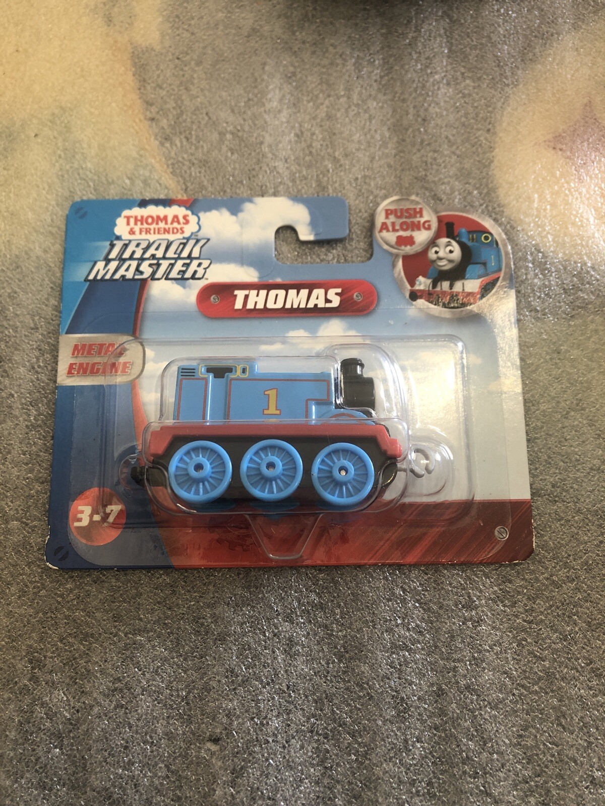 Thomas & Friends TrackMaster THOMAS Push Along Train Metal Engine Hook ...