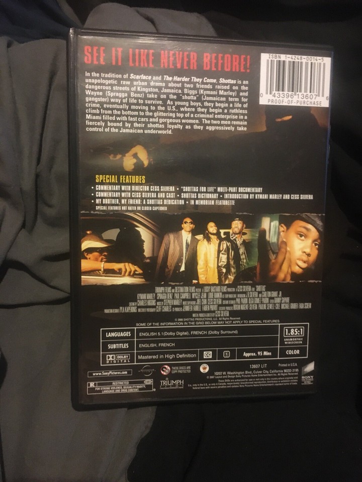 Shottas (DVD, 2007, 2-Disc Set) 43396136076| eBay