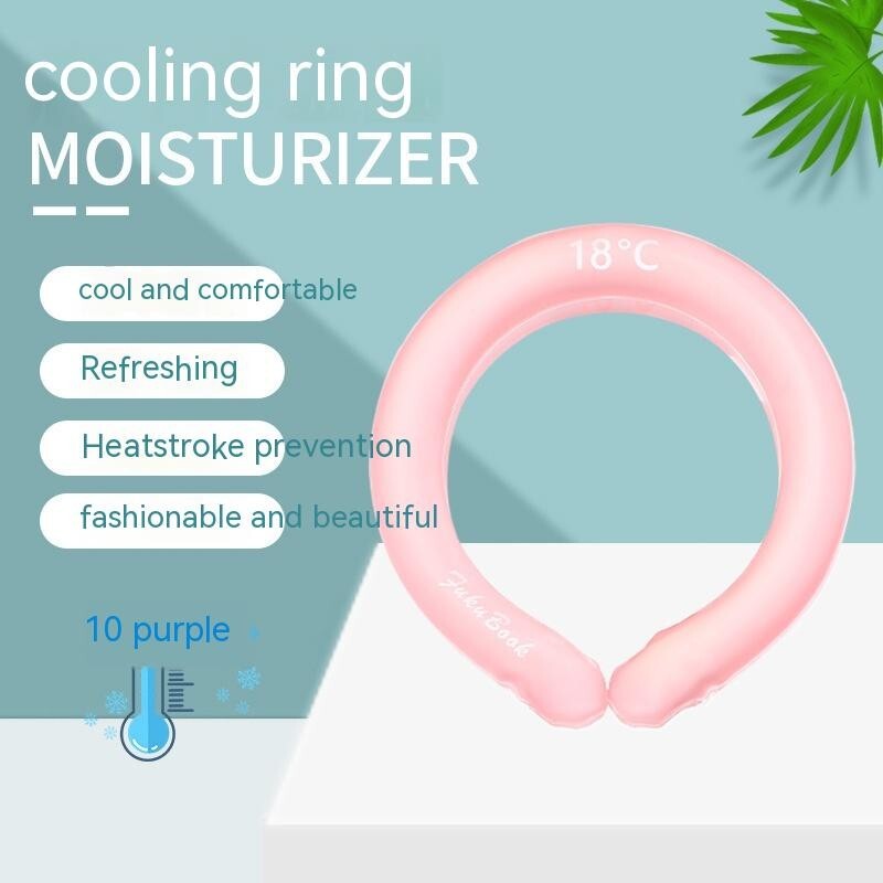 Outdoor Summer Cooling Neck Wraps Ring Running Freeze Cushion Neck Band ...