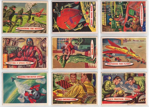 Space Cards Topps 1957: Lot of 23 Cards (SEE SCAN & description) | eBay