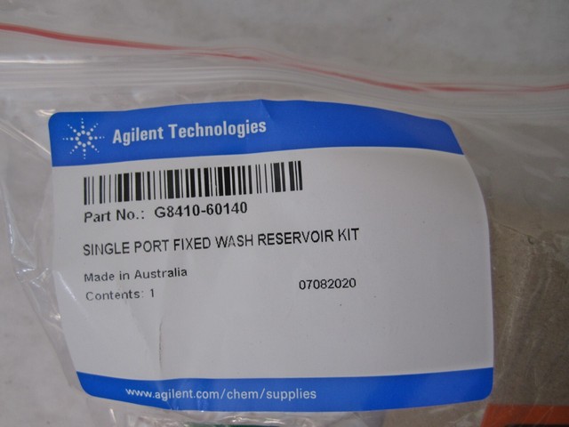 Agilent G8410-60140 Single Port Fixed Wash Reservoir Kit - FAST for ...