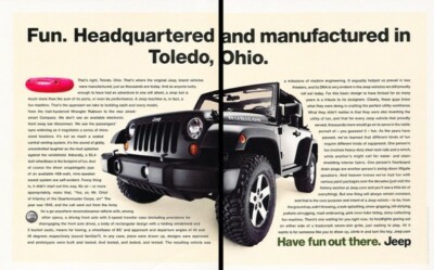 2007 Jeep Wrangler Rubicon Original 2-page Advertisement Print Art Car ...