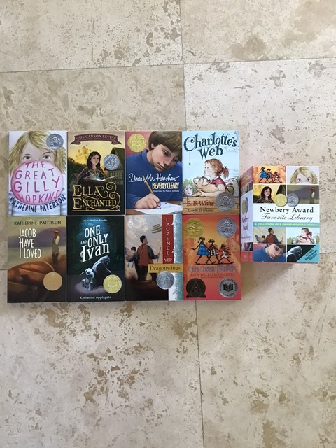 Newbery Award Favorite Library - 8 Book Boxed Set for sale online | eBay