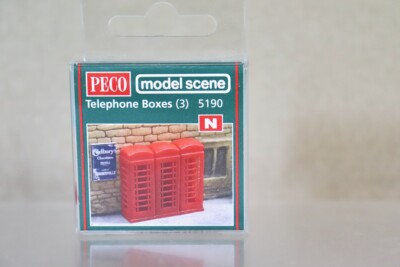 PECO MODEL SCENE 5190 N SCALE TELEPHONE BOXES x 3 od | eBay Australia