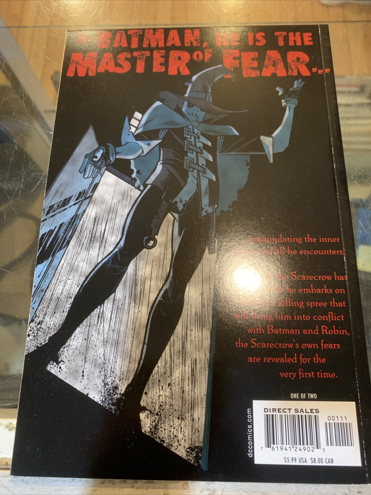 Batman Scarecrow Year One Graphic Novel Two of Two NOS DC Comics | eBay