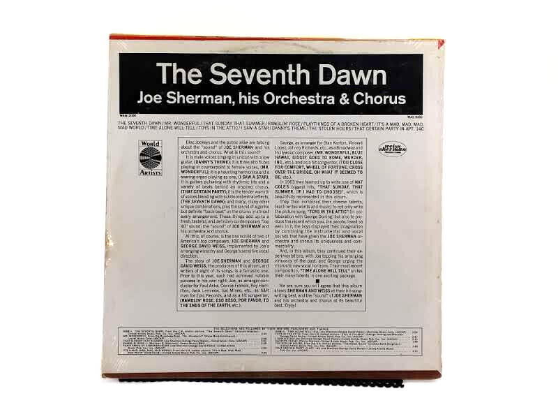 Joe Sherman And His Orchestra - The Seventh Dawn, Vinyl, LP, Sealed ...