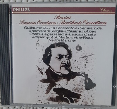 Gioacchino Rossini: Famous Overtures (CD, Philips) | eBay