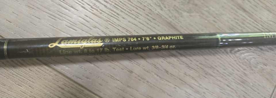 USA Made Lamiglas IM700 - IMPS 764 / 7' 6" Graphite Medium one piece Rod | eBay