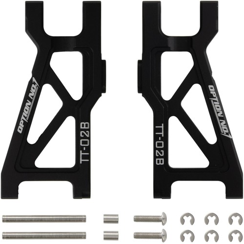 TT-02B Aluminum Rear Lower Suspension Arms Set For Tamiya RC Car TT02B ...