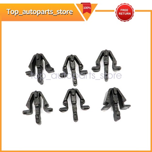 6pcs Grille Clips Black For 2008-2020 Isuzu NPR NPR-HD NQR NRR FTR 3.0 ...