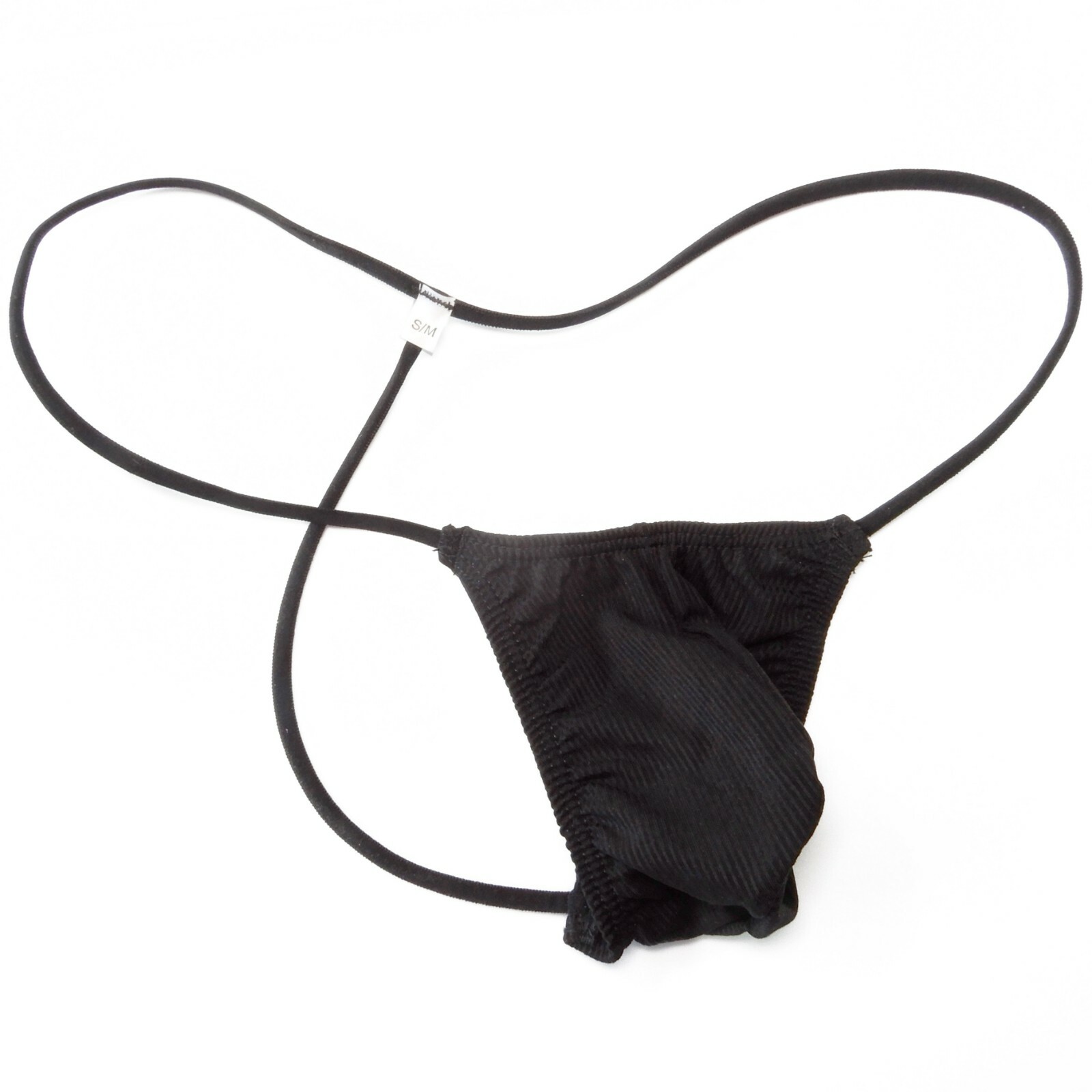 K505 RB Mens Sexy Micro thong String waist Contoured Small Pouch Rib ...