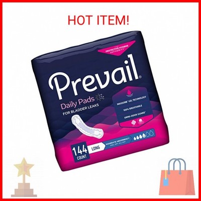 Prevail - Incontinence Bladder Control Pads for Women - Moderate ...
