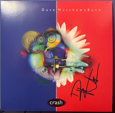 Dave Matthews signed Crash 12" LP album dmb | eBay