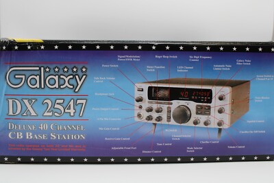 Galaxy DX2547G 40 Channel AM/SSB Base | eBay