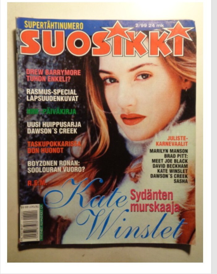 Kate Winslet 1999 Finnish Magazine | eBay