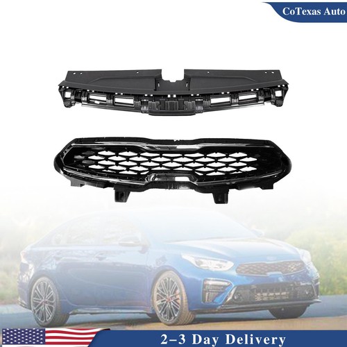 Fit For 2019-21 Kia Forte EX GT Korea Built Front Grille/Radiator Sight ...