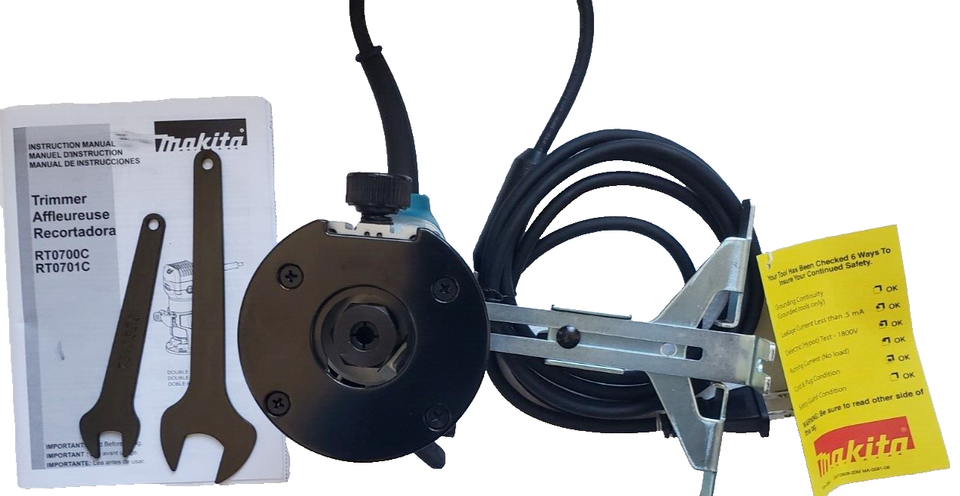 Makita RT0701C 1-1/4 HP variable speed Compact Router 120v Factory ...