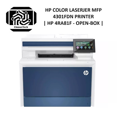 HP Color LaserJet Pro MFP 4301fdn Printer - HP 4RA81F | Open-Box ...