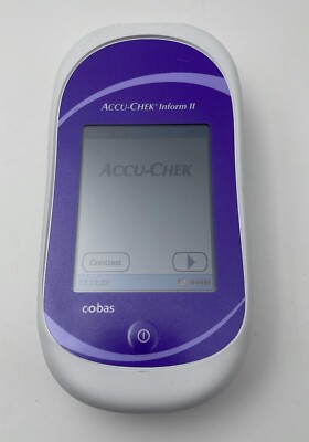 Roche Accu-Chek Inform II Cobas Glucose Meter 05060303 Monitor | eBay