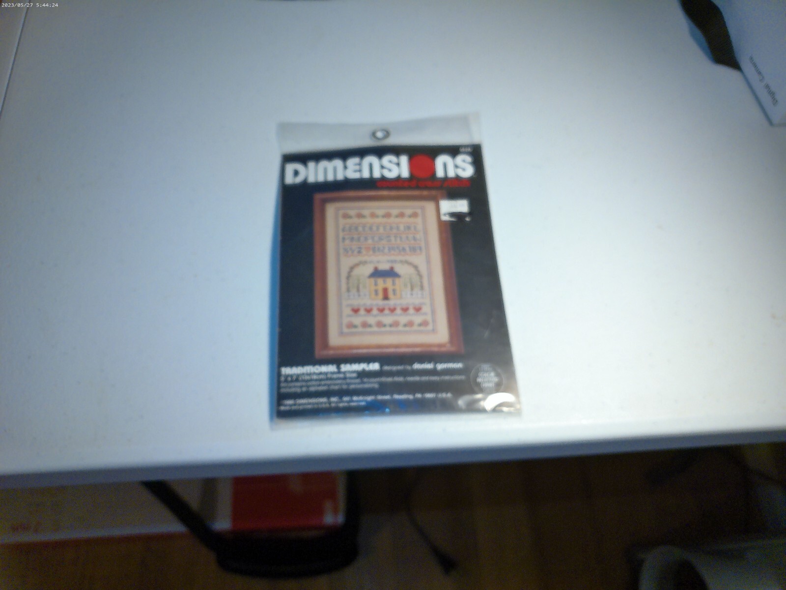 Dimensions Counted Cross Stitch Traditional Sampler 6529 5"x7" | eBay