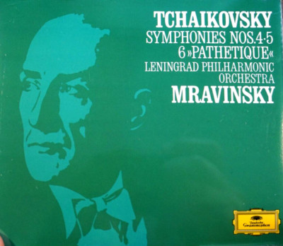 Tchaikovsky - Symphonies Nos. 4, 5 & 6, Eugeny Mravinsky, 2 Disc Set ...