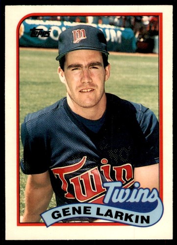 1989 Topps Tiffany Gene Larkin Minnesota Twins #318 | eBay