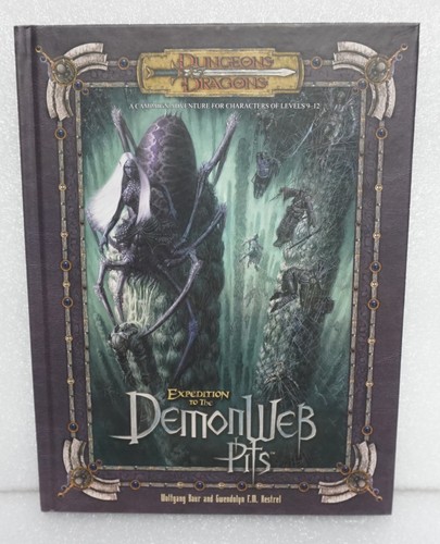 Dungeons & Dragons Expedition to the Demonweb Pits 9780786940387| eBay