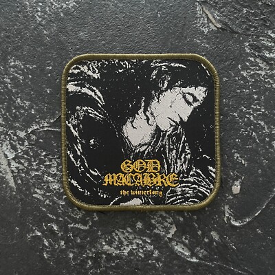 GOD MACABRE - THE WINTERLONG PATCH DEATH METAL DARK GREEN BORDER ...