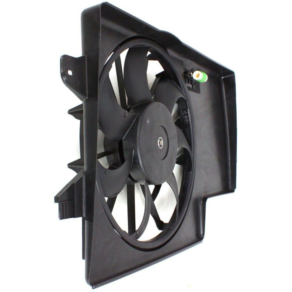 New Radiator Fan Shroud Assembly Fan Module Fits 2008-2011 Ford Focus ...
