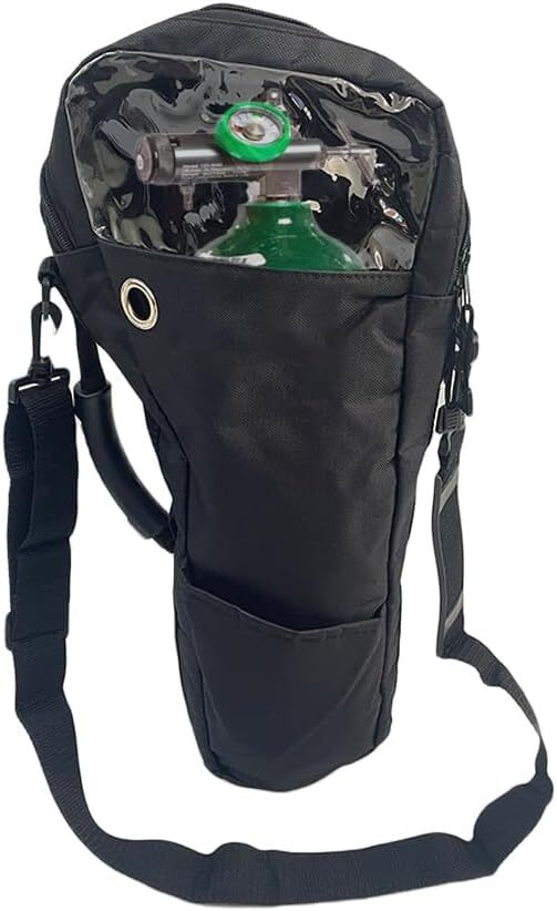 Oxygen Tank Shoulder Bag Portable Cylinder Holder Bag Carrier Pouch ...