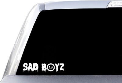 Sad Boyz Window Vinyl Decal Sticker | eBay