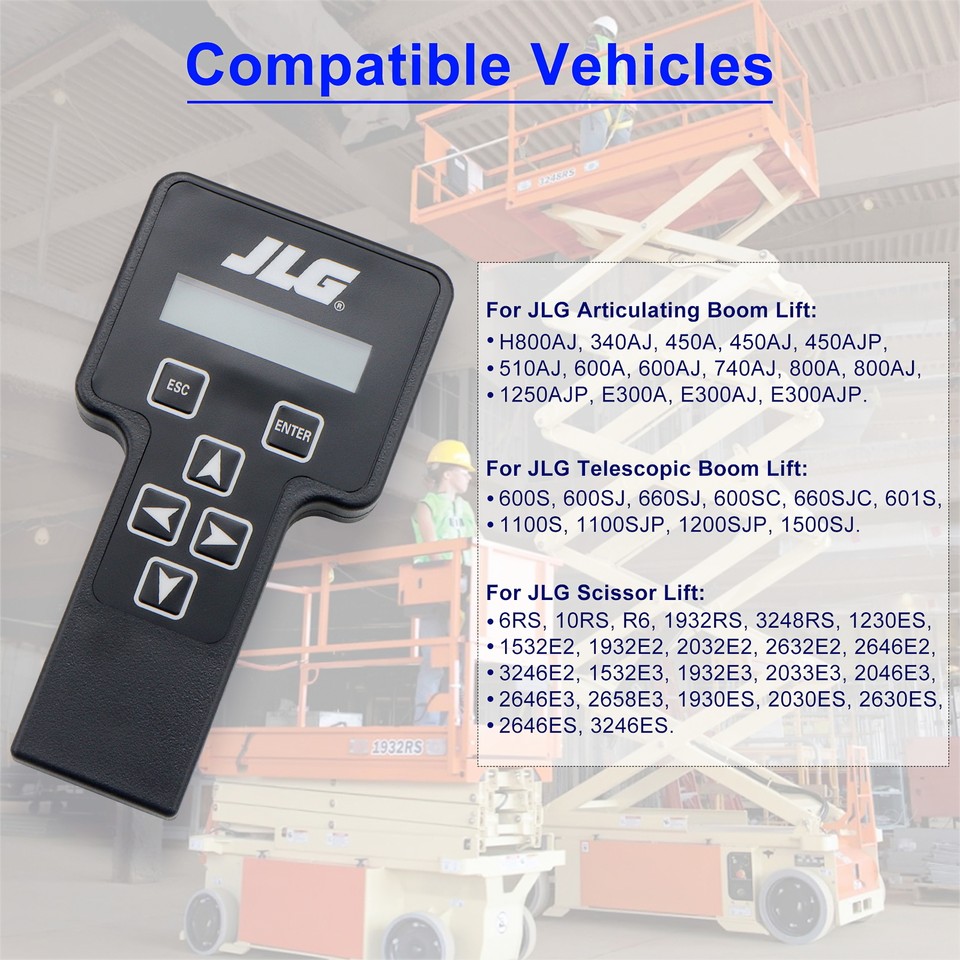 FOR JLG ANALYZER - Diagnostic tool w/ instructions #1001249695 | eBay