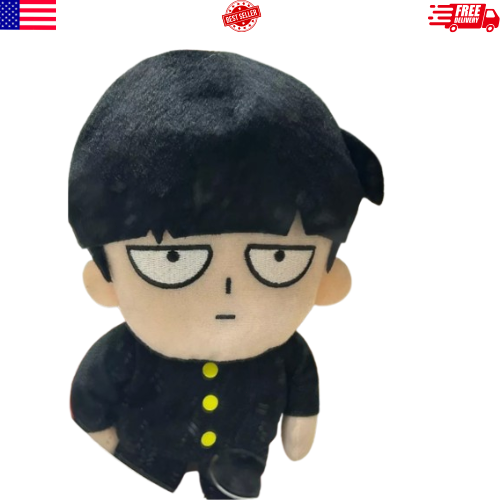 10'' Mob Psycho 100 Kageyama Shigeo Plush Doll Stuffed Toy Plushie ...