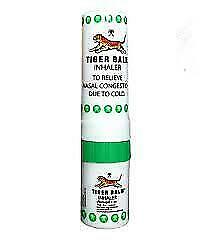 6x Tiger Balm 2 In1 Nasal Inhaler Relief Congestion Vertigo Dizzy ...