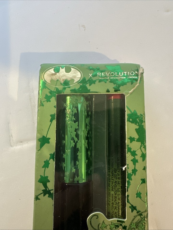 Revolution X Batman Poison Ivy Lip Kit NEW Rare LIMITED EDITION | eBay