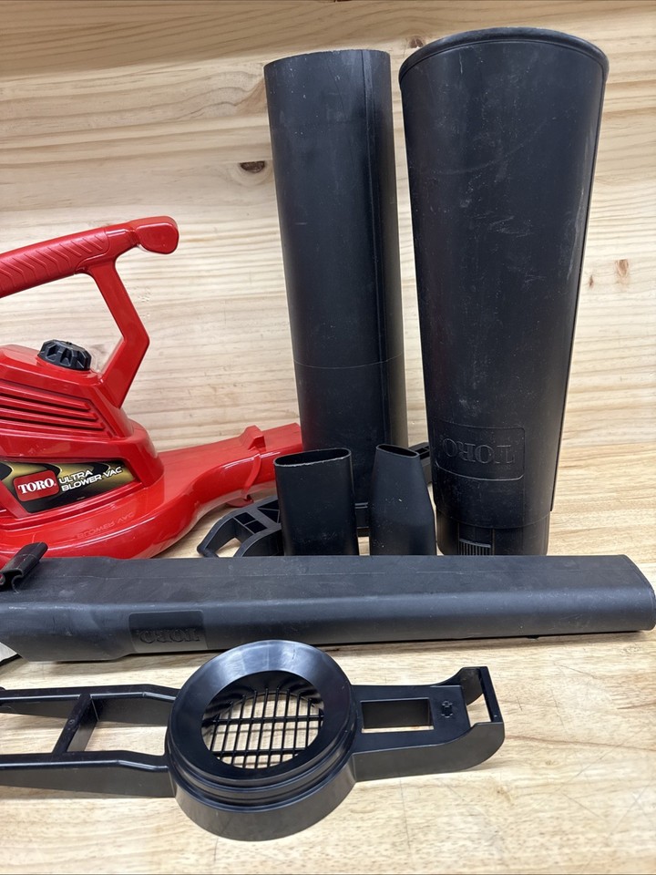 Toro Ultra 51619 Electric Handheld Leaf Blower/Vacuum/Mulcher 260 mph ...