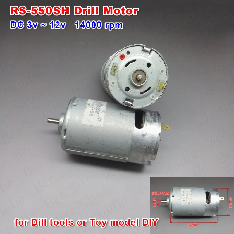 Motor DC, Obeng Listrik, Obeng, Motor, Motor RS-380,, 55% OFF