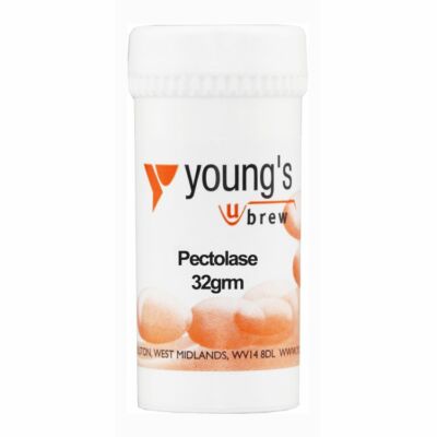 Youngs Pectolase Pectic Enzyme for home wine making brew . 32g re ...
