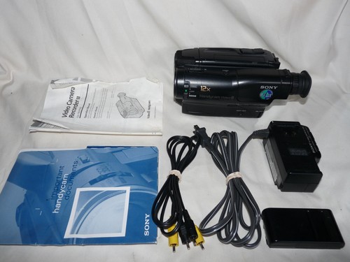 Sony CCD-TR23 8mm Video8 camera Camcorder VCR Player Video Transfer | eBay